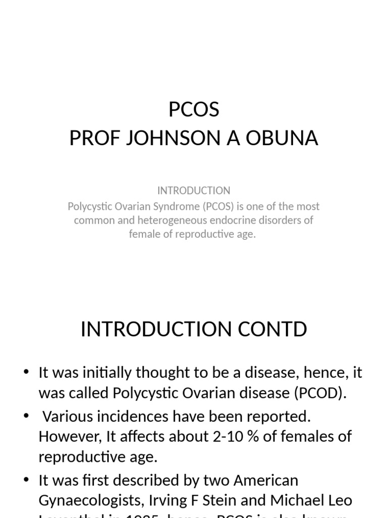PCOS | PDF