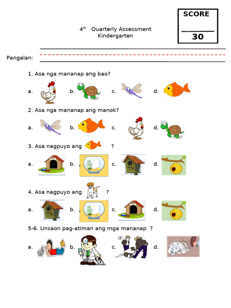 4th Quarterly Assessment | PDF