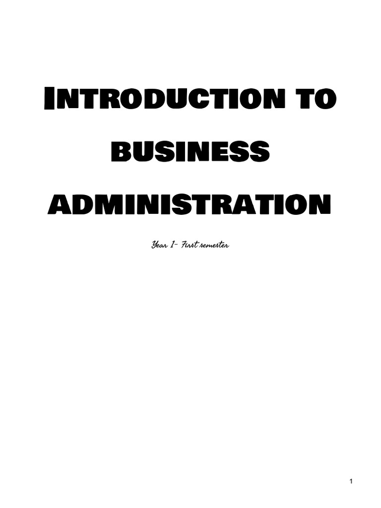 Intro To Business - Unit 1 | PDF | Profit (Economics) | Business
