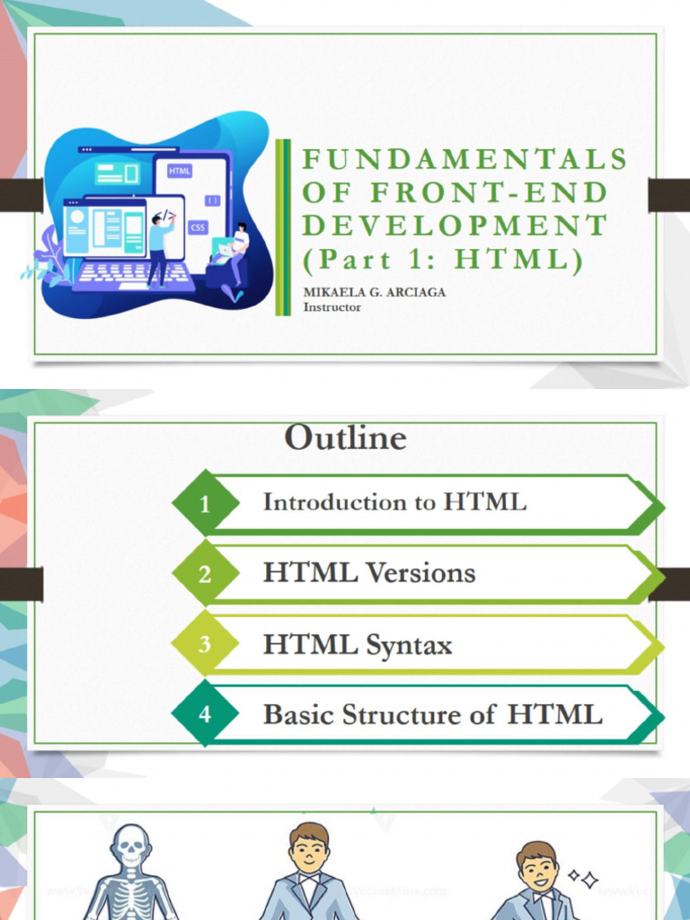 Introduction to Front End Development HTML | PDF
