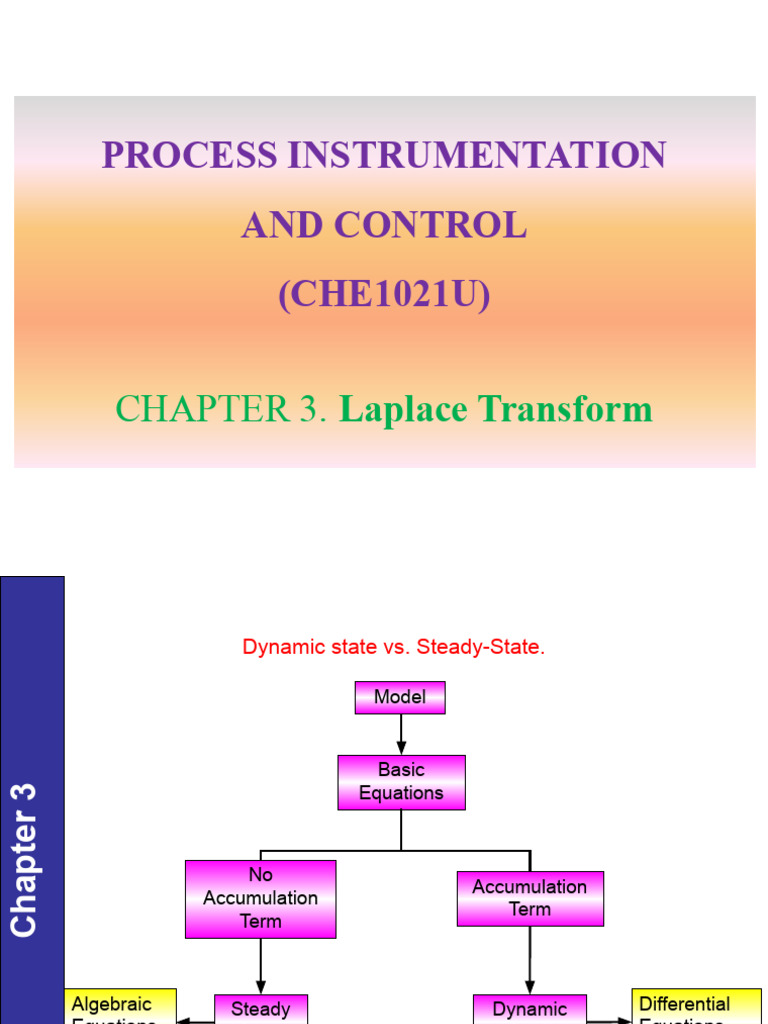 Chapter 3 Laplace Transform | PDF