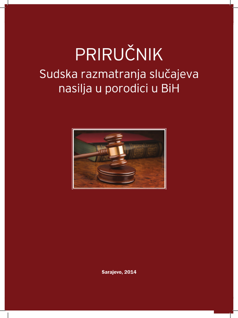 Nasilja - U - Porodici - Prirucnik - Sudska Razmatranja | PDF