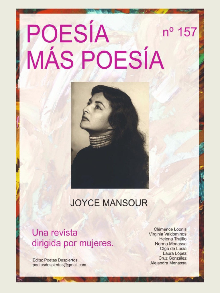 Joyce Mansour: Biography & Poems | PDF