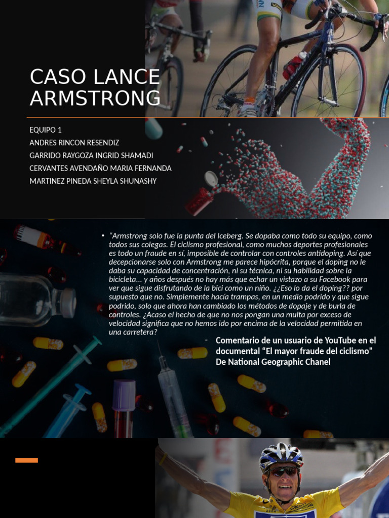 Caso Lance Amstrong | PDF