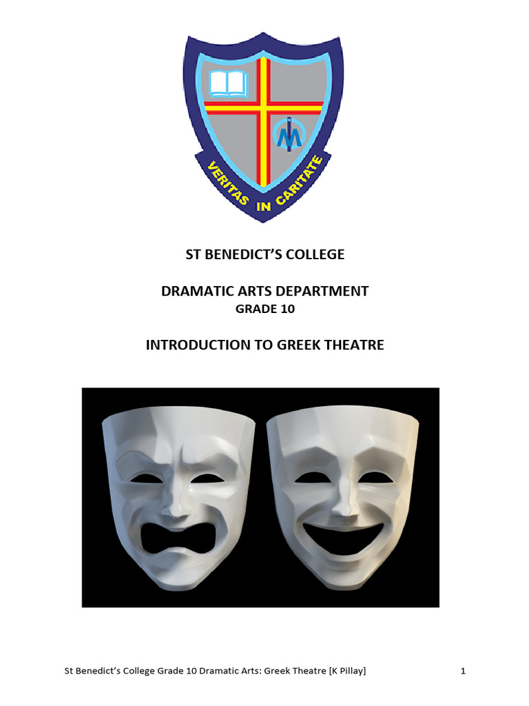 Greek Theatre 1 | PDF