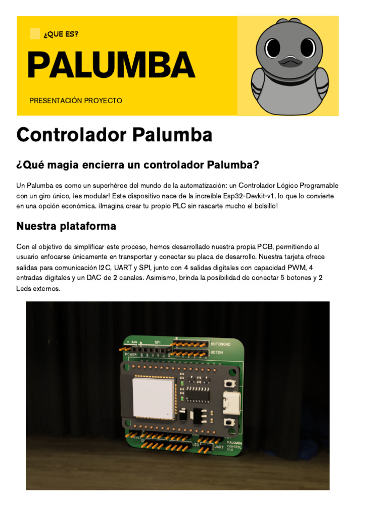Controlador Palumba | PDF