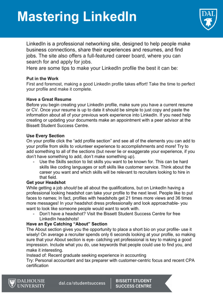 Mastering Linkedin | PDF