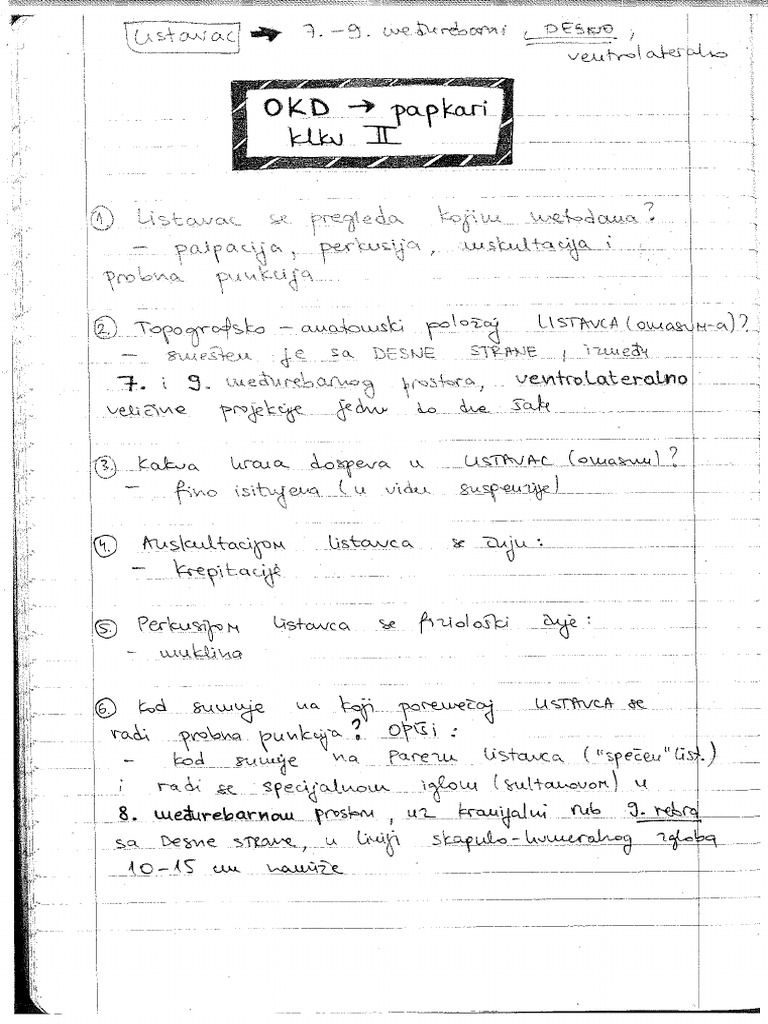 Okd-Papkari II Kolokvijum | PDF