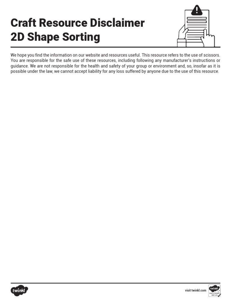 Color 2D Shape Sorting Worksheet English Spanish | PDF