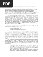TESDA Competency-Based Curriculum Guide | PDF | Competence (Human ...