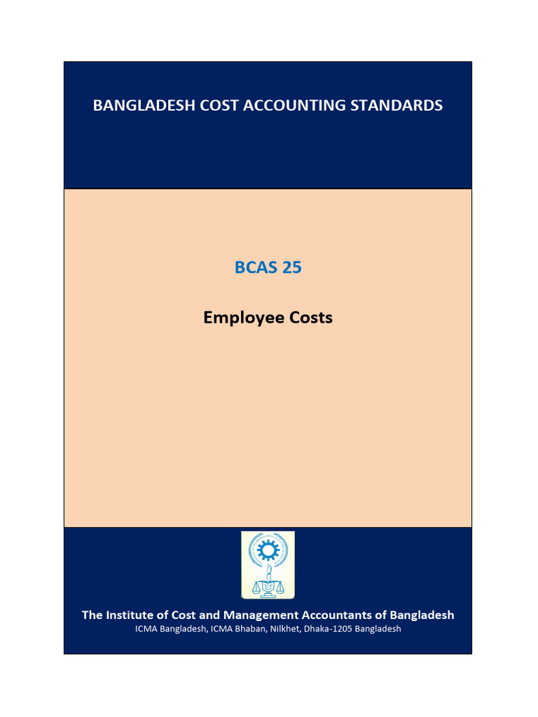 BCAS 25 Employee Costs | PDF