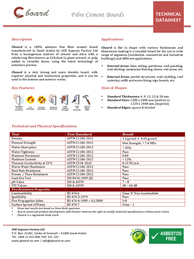 C Board Datasheet | PDF
