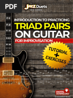 Triads Complete Book | PDF | Chord (Music) | Guitars