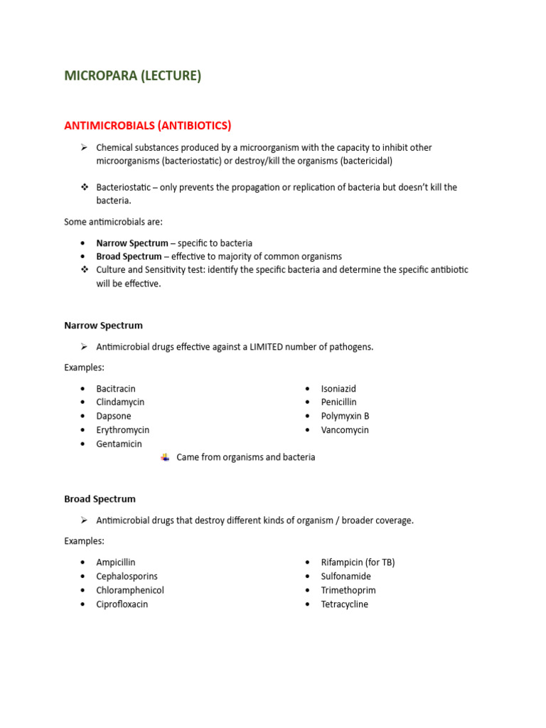 Micropara Reviewer | PDF