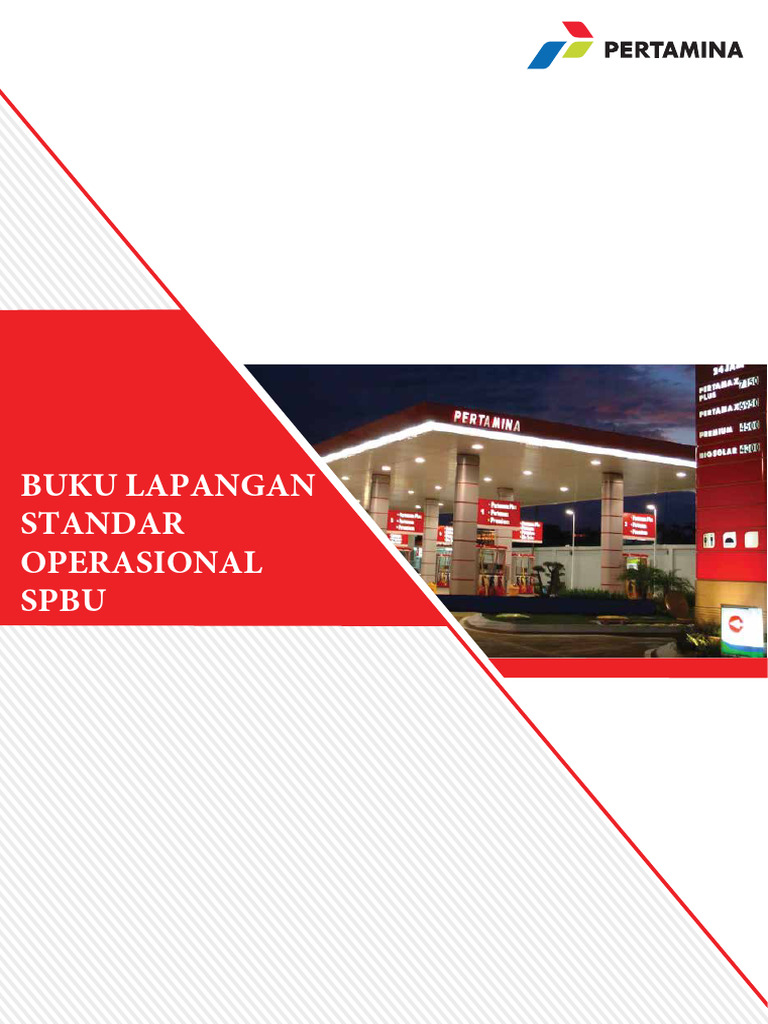Buku Lapangan Standar Operasional SPBU | PDF