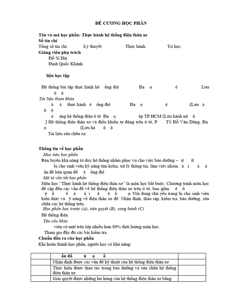 1.de Cuong Chi Tiet TH HTDTX | PDF