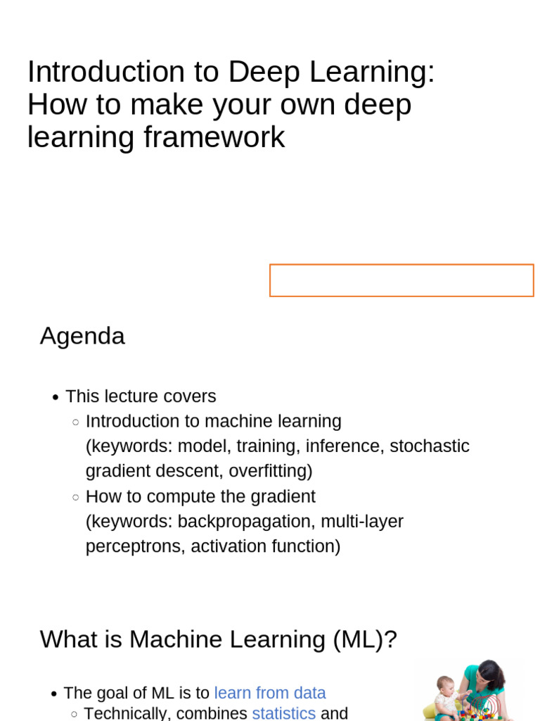 Deep Learning Framework | PDF