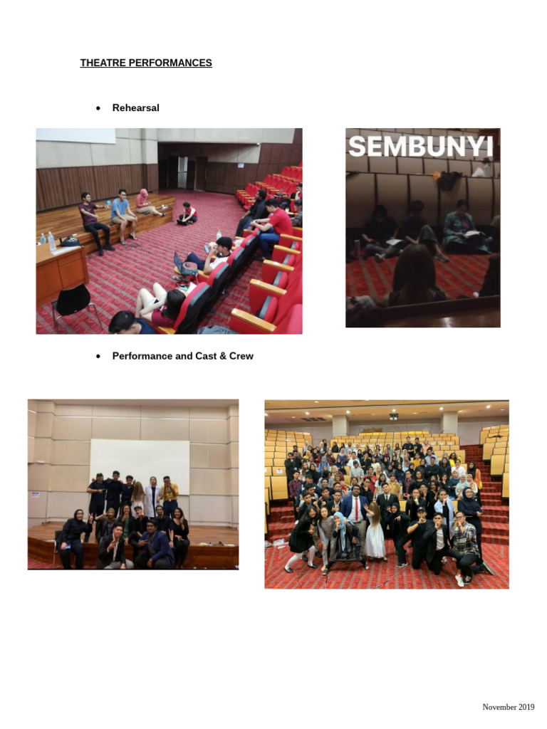 Theatre Portfolio | PDF