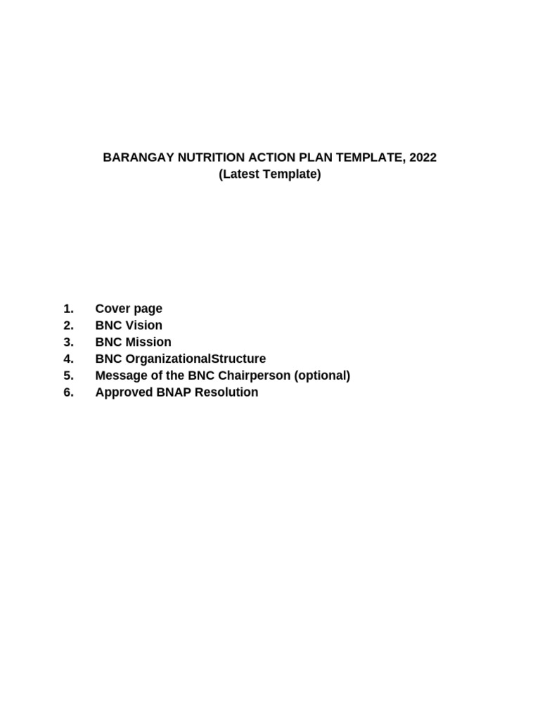 Bnap Templates Anzures 1 | PDF