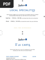 Camile Thai Menu and Nutritional Info | PDF | Thai Cuisine | Curry