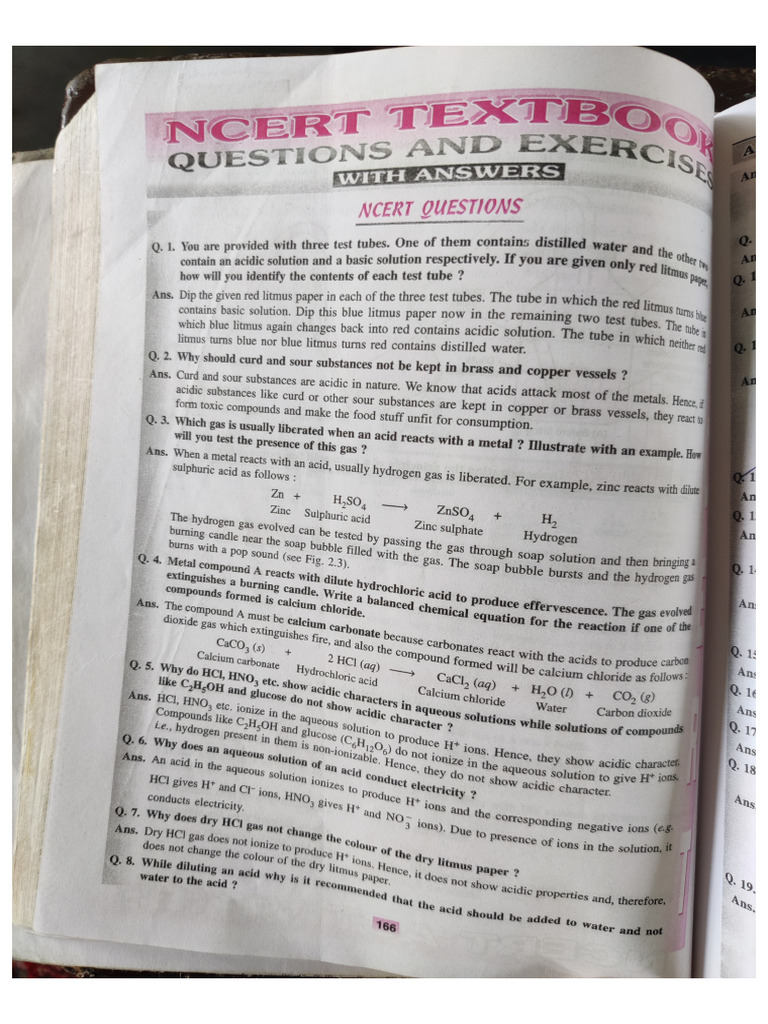 Class 10 TH Chemistry Chapter 2 | PDF