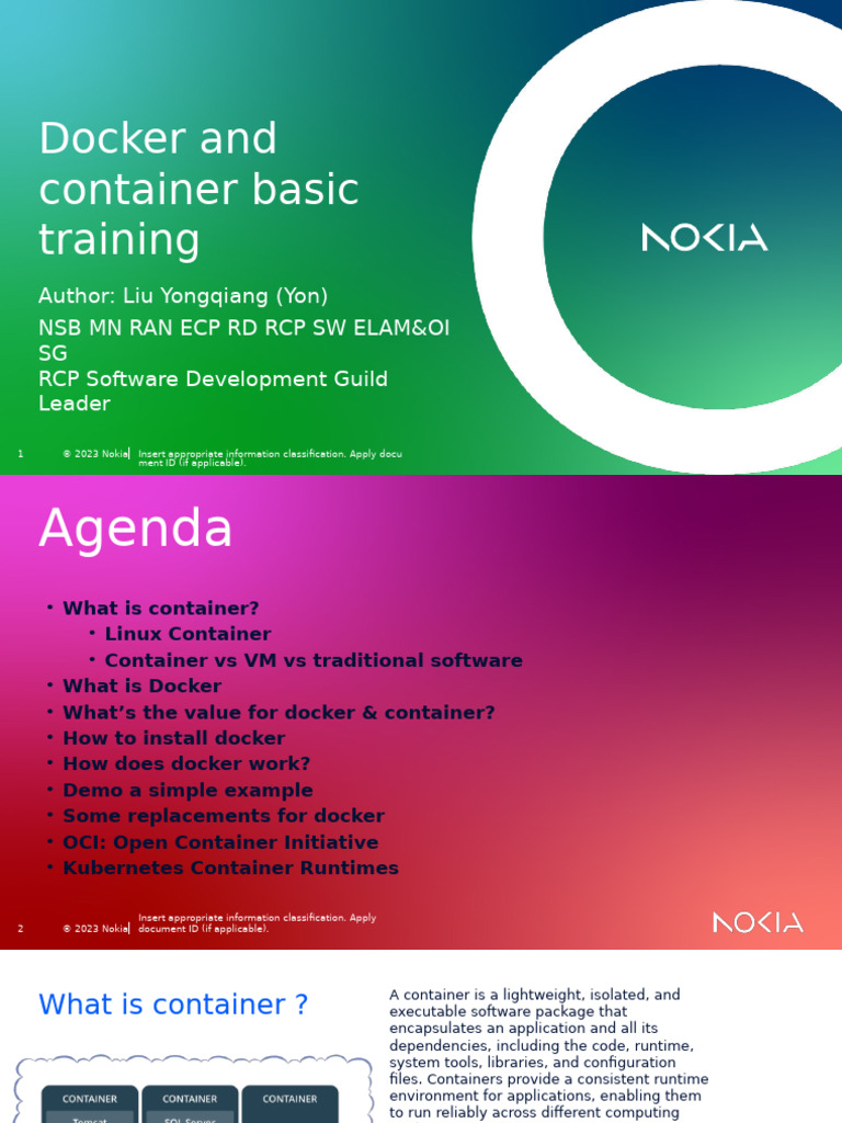 Docker Basic Trainnig | PDF