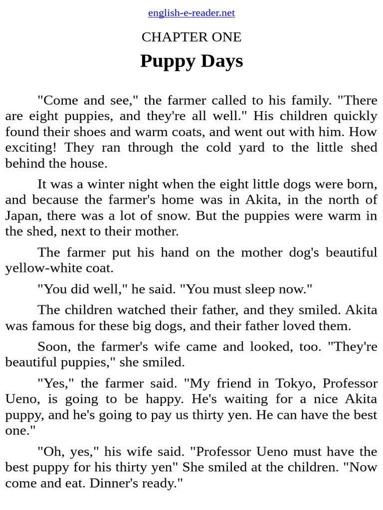 Hachiko by Nicole Irving | PDF