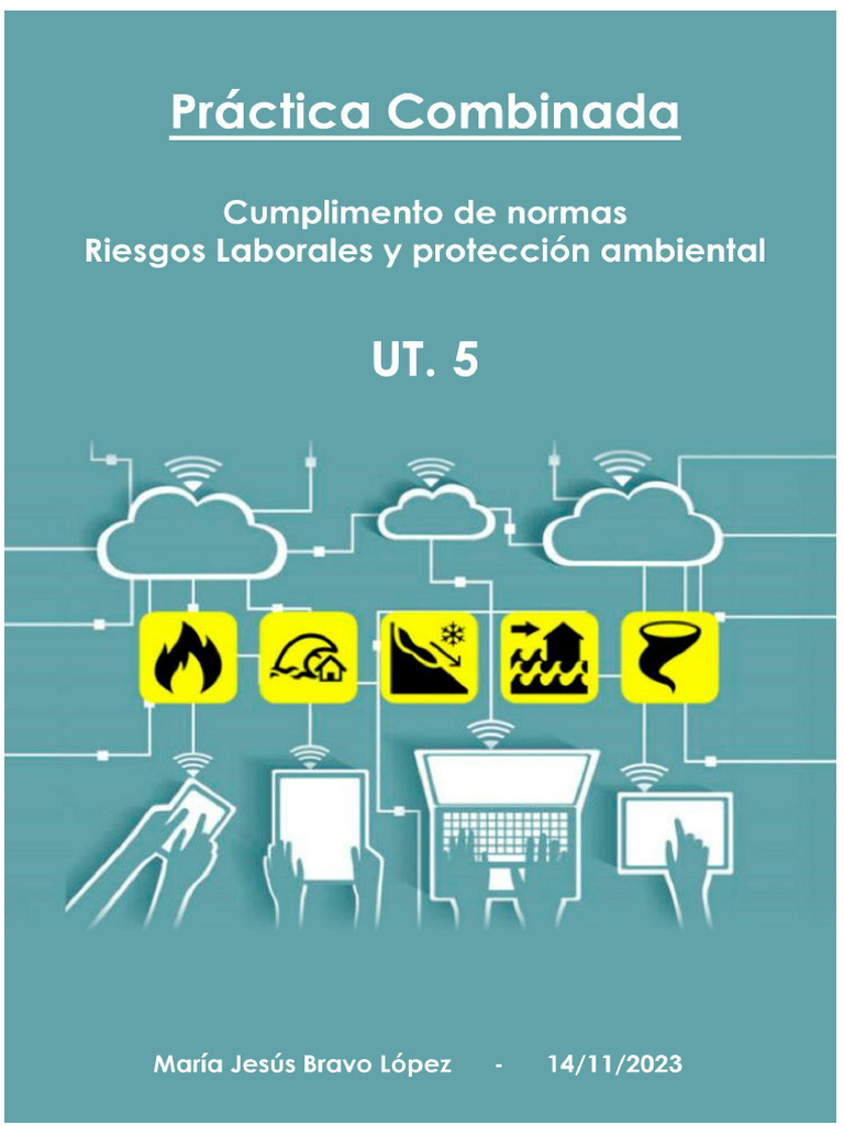 UT5. Riesgos Laborales María Jesús | PDF