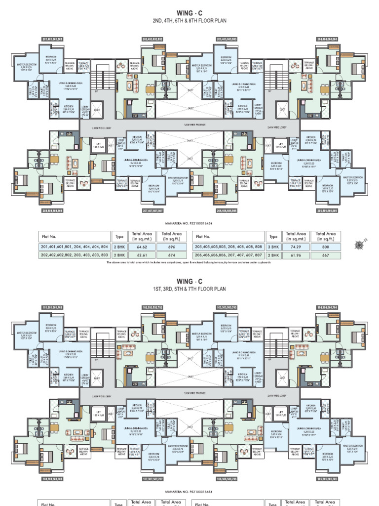 Zest County Building - C Floor Plans(1) | PDF