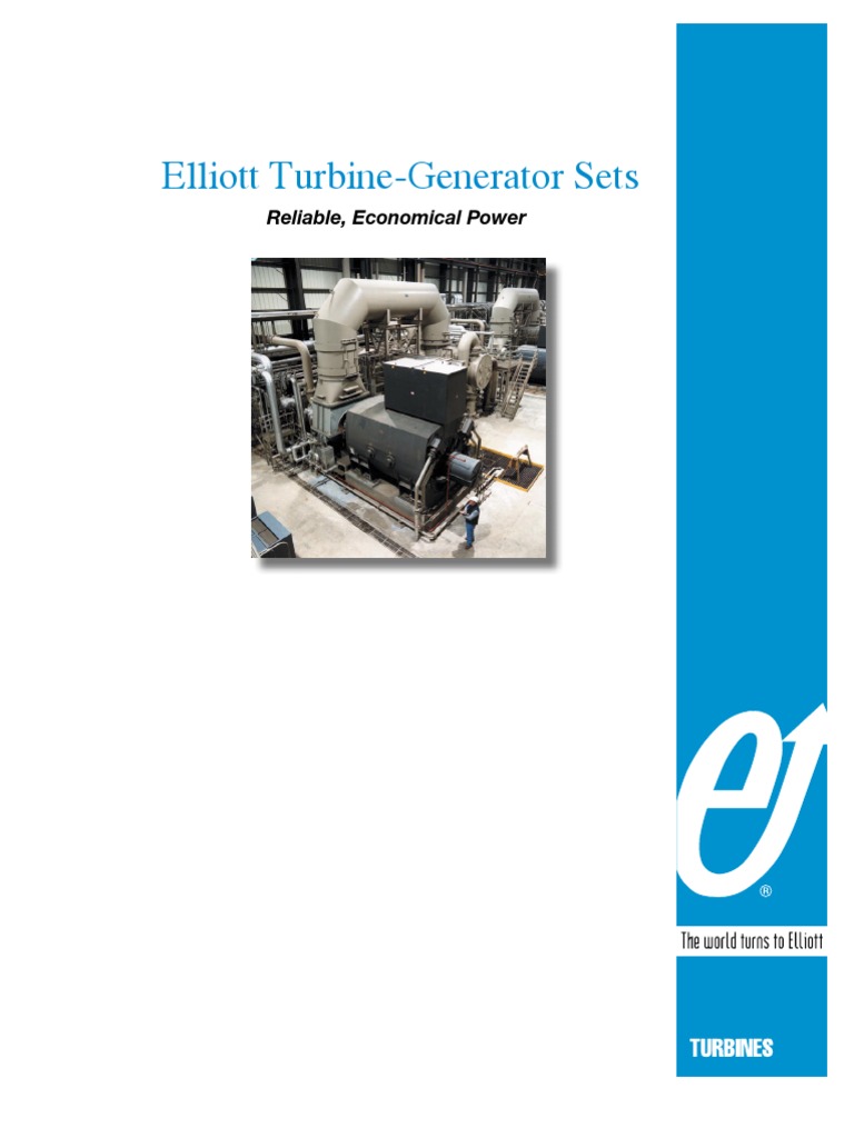 Elliott Turbine-Generator Configurations | PDF | Cogeneration | Steam