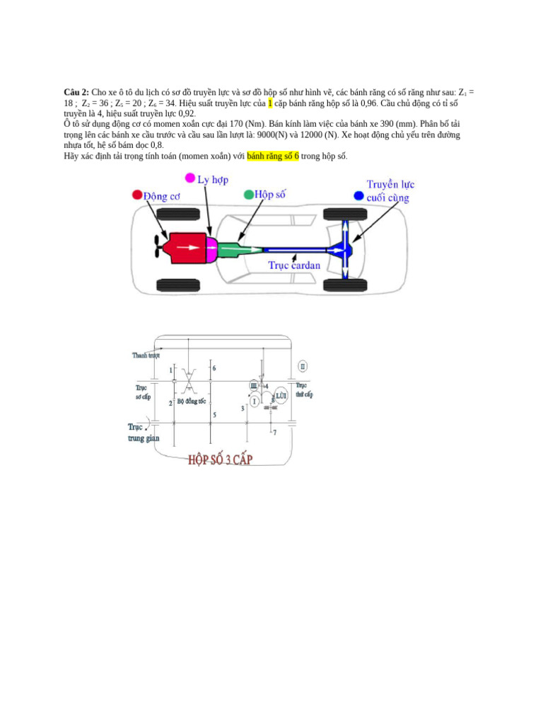 Bai Tap Xac Dinh Tai Trong TD HTTL | PDF