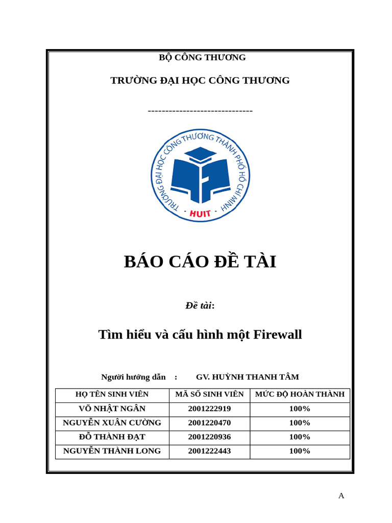 Bài tập lớn BMMT end | PDF