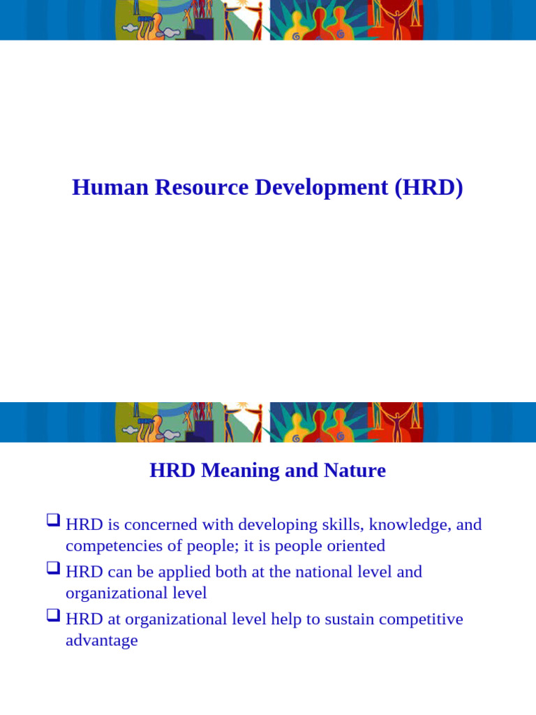 Human Resource Development (HRD) | PDF