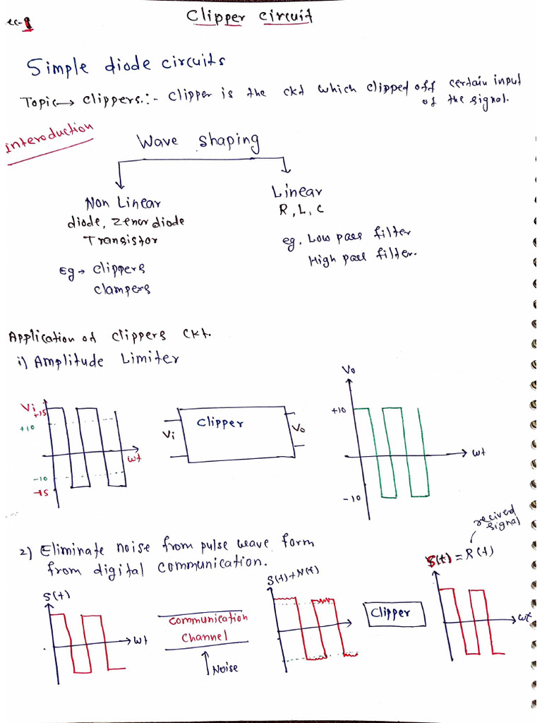 Clipper Circuit | PDF