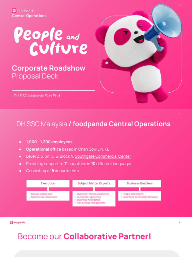 (Roadshow) Proposal Deck | PDF