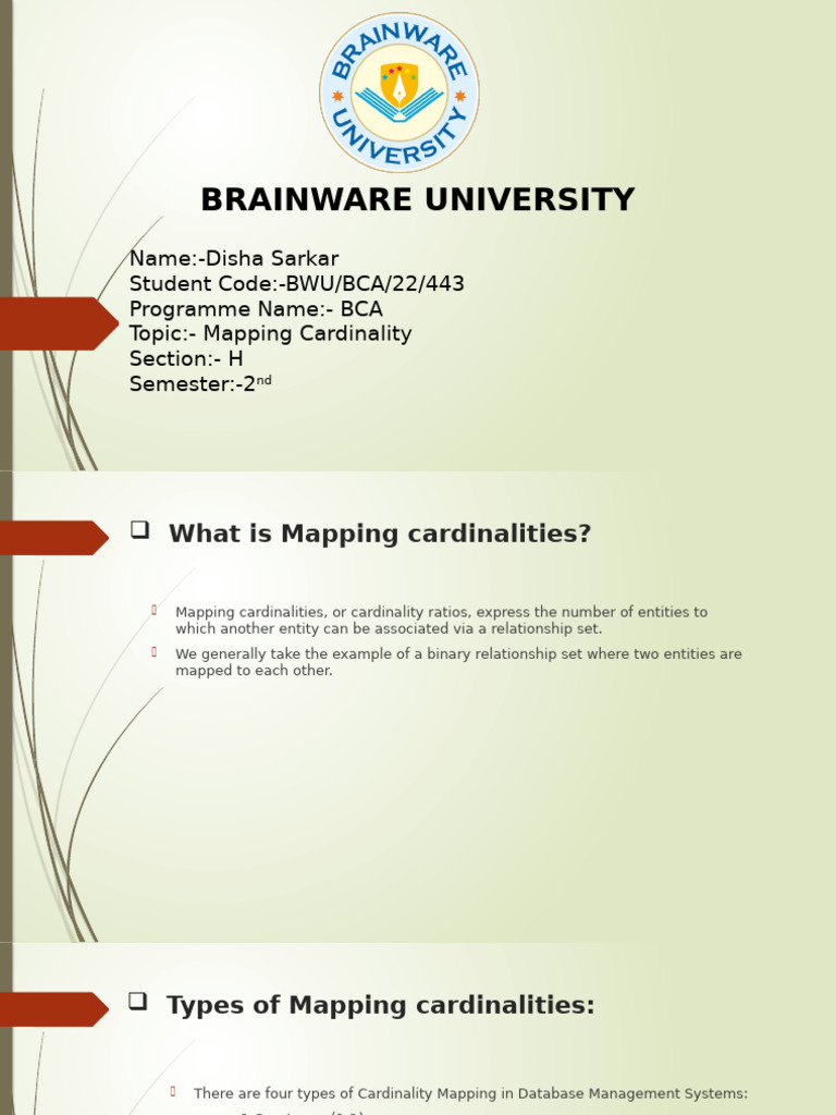 Dbms PPT Disha | PDF