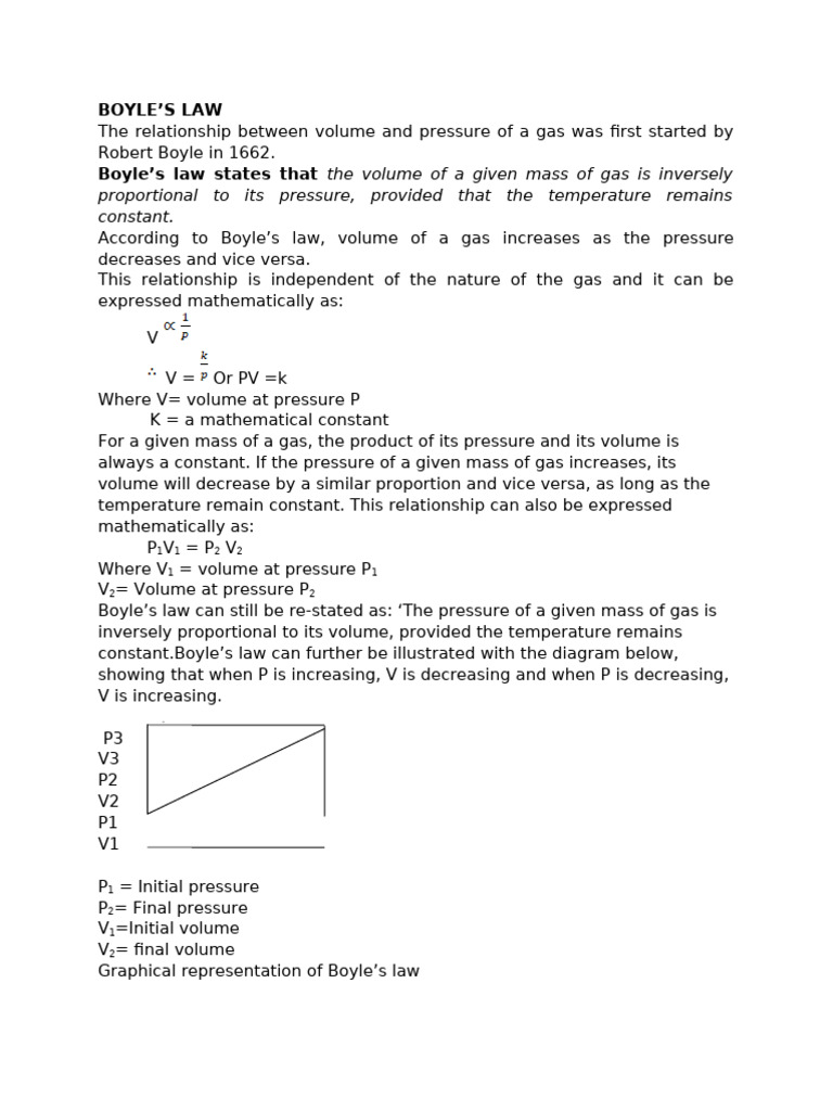 Gas Laws | PDF | Mole (Unit) | Science & Mathematics