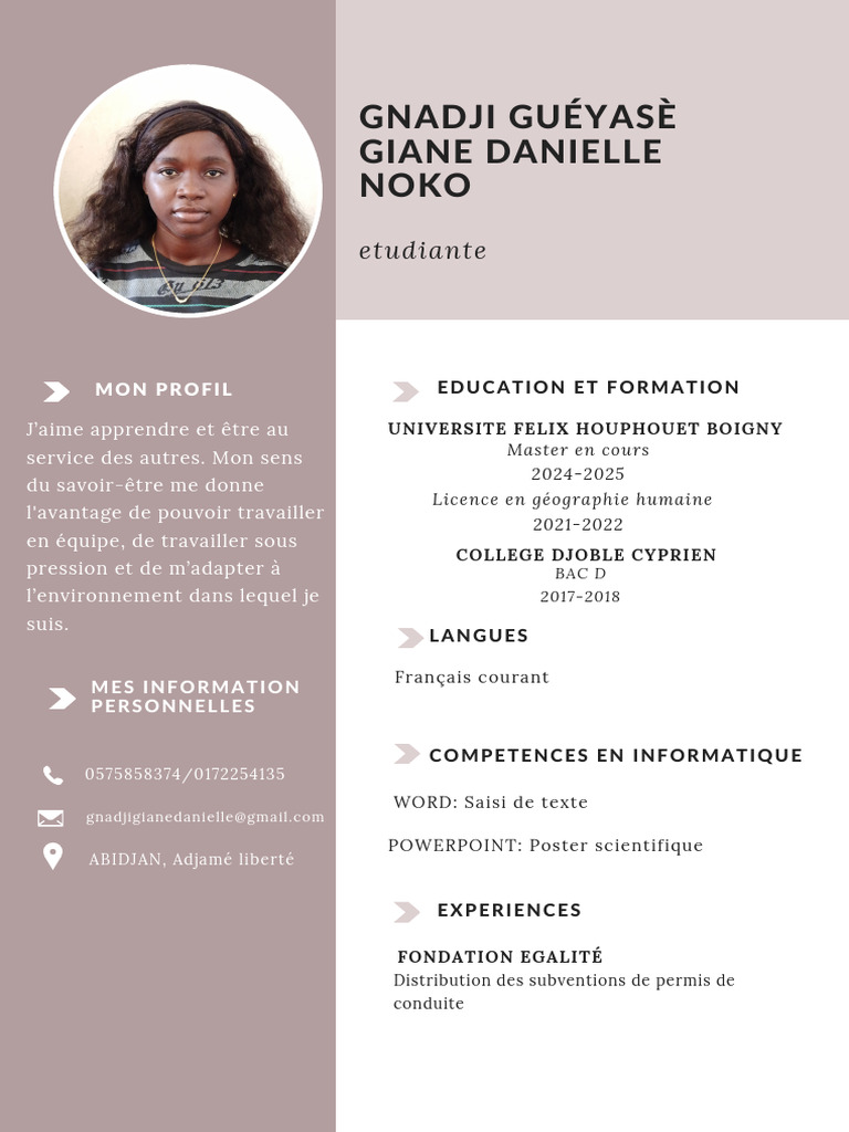 Mon Curriculum Vitae - 20240607 - 143848 - 0000 | PDF