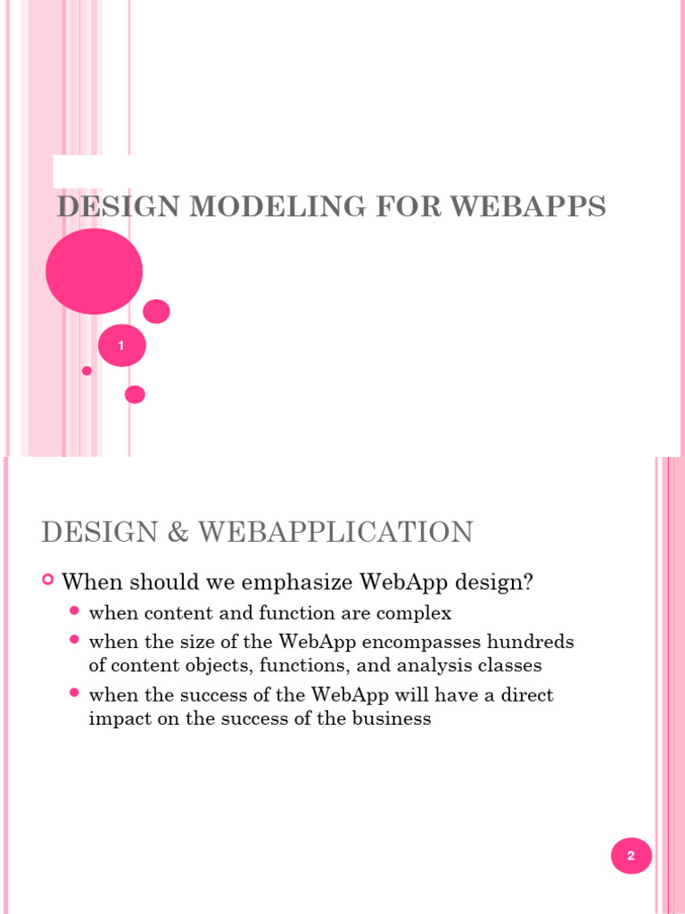 WebApp Design Principles and Workflow | PDF | Web Application | Object ...