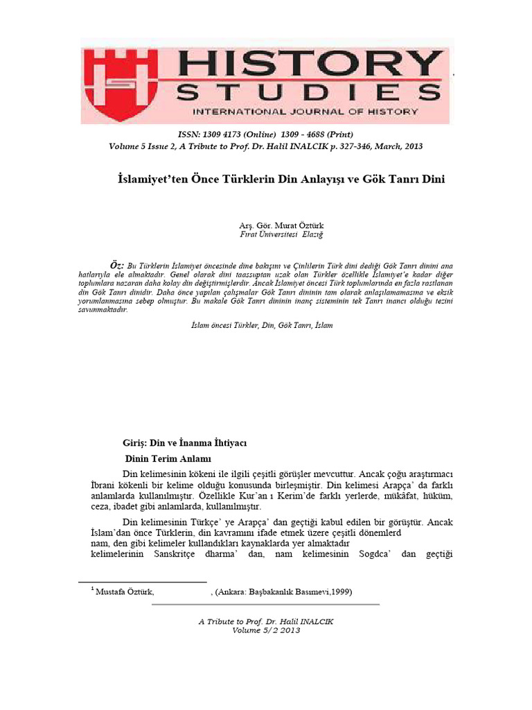 Pre-Islamic Turkic Religion Study | PDF | Asian Ethnic Religion ...