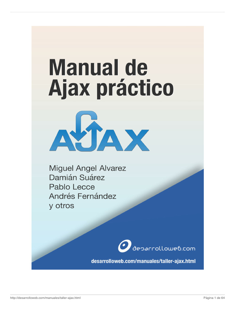 Manual de Ajax Practico | PDF