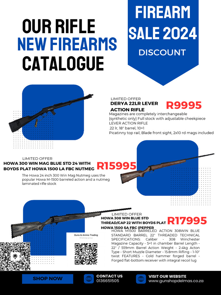 New Rifle Available Guns Ammo Trading | PDF