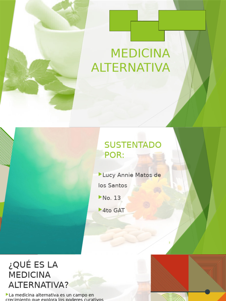 MEDICINA ALTERNATIVA. Lucy Matos | PDF | Medicina alternativa | Medicina