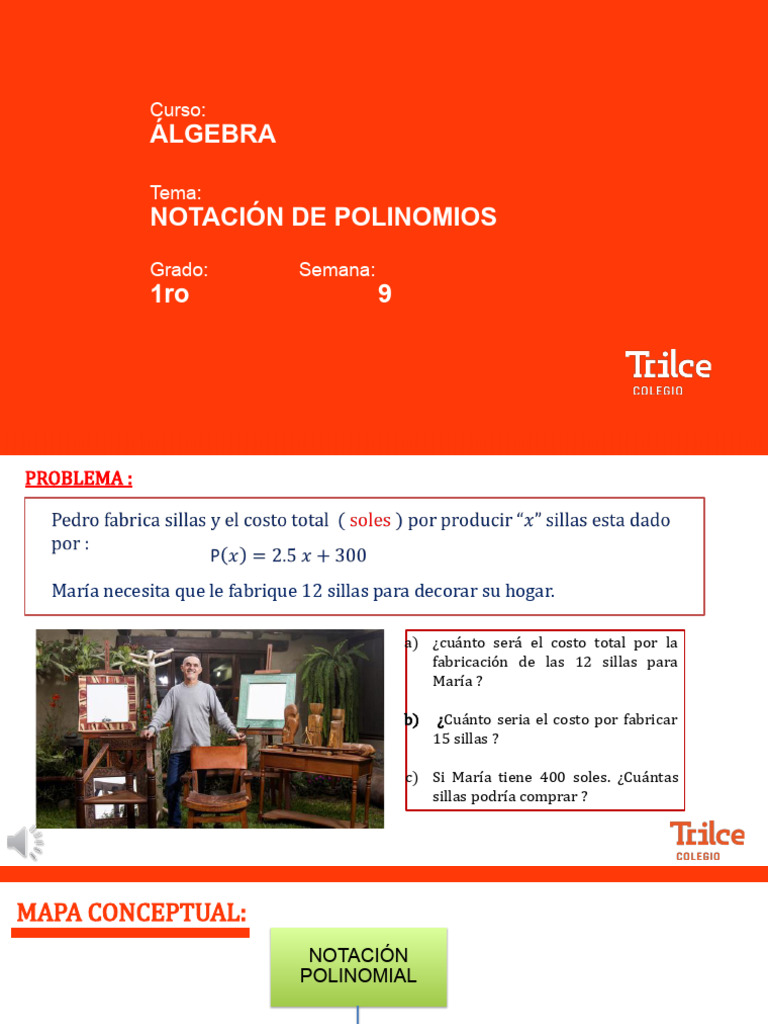 X-1ro-Notaci-n de Polinomios (Con Audio) | PDF