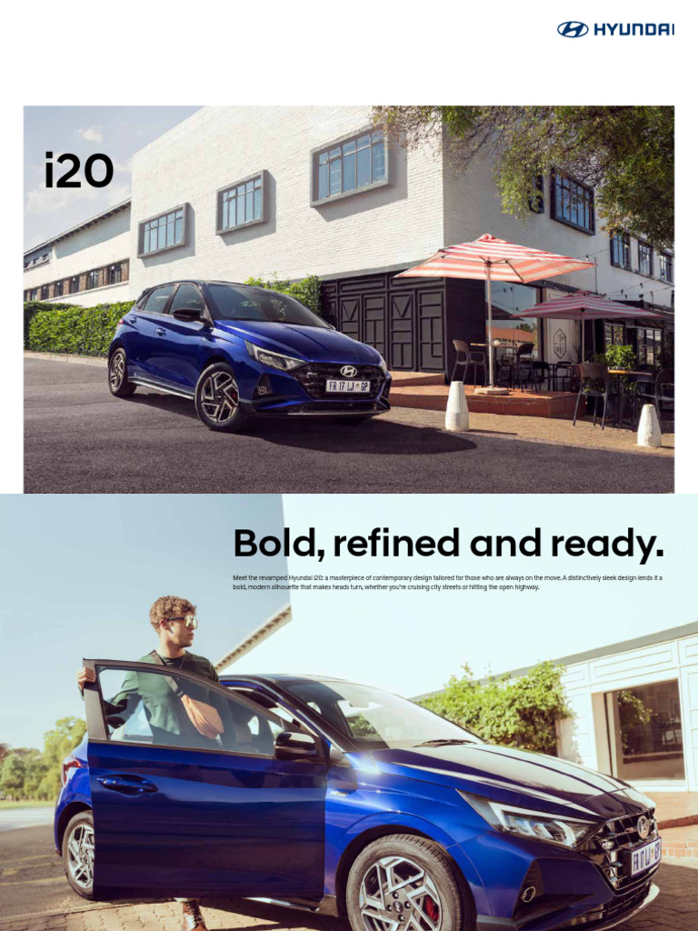 Hyundai I20 Brochure - South Africa | PDF | Automatic Transmission | Land Vehicles
