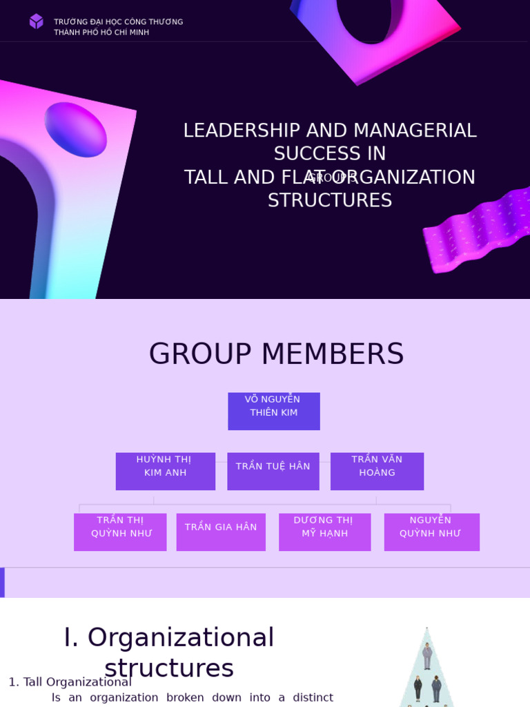 Leadership and Managerial Success in Tall and Flat Organization ...