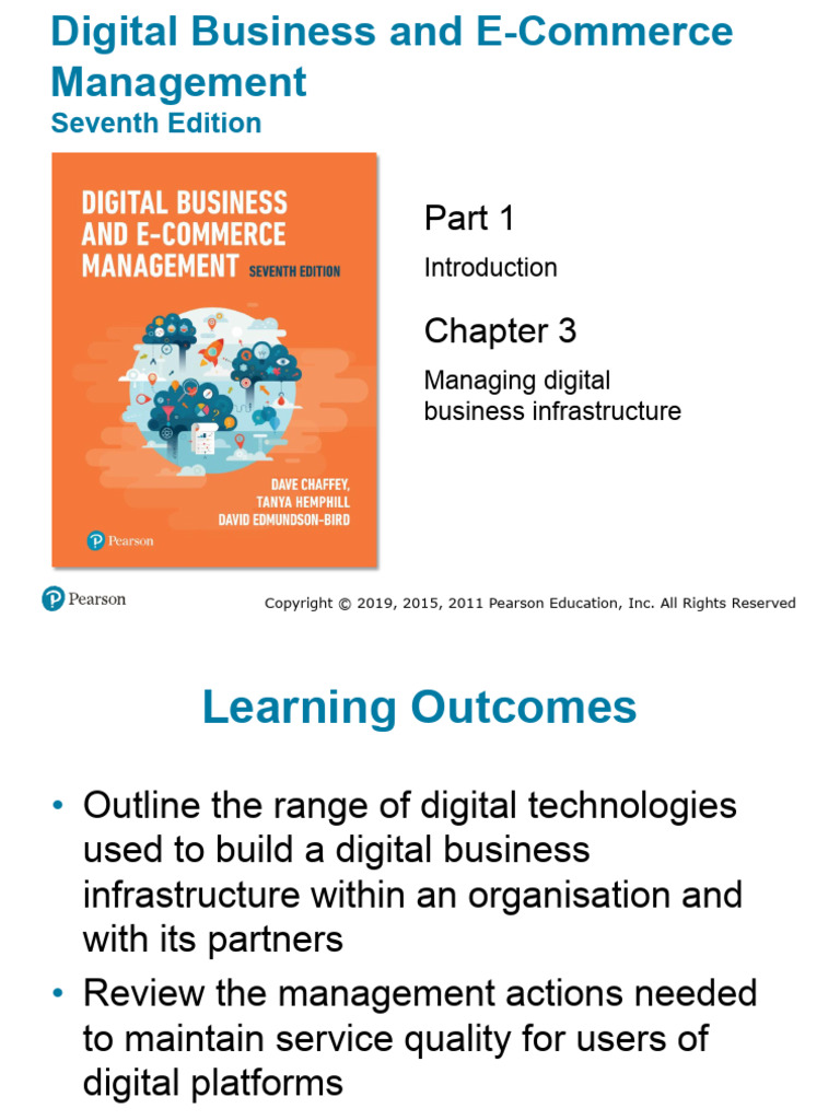 Chapter 3 - Managing Digital Business Infrastructure 2 | PDF