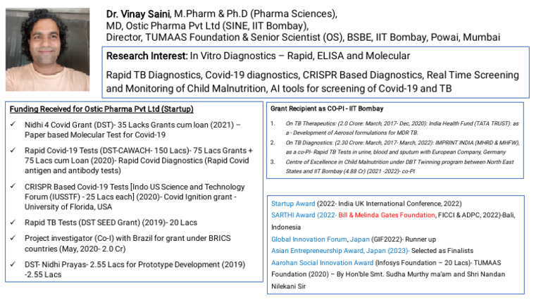 Bio Sketch | PDF