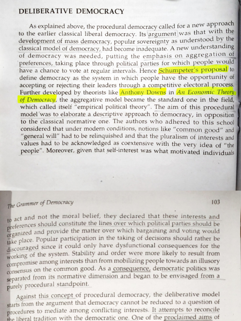 Deliberative Democracy - R.C. Vermani (PT) | PDF