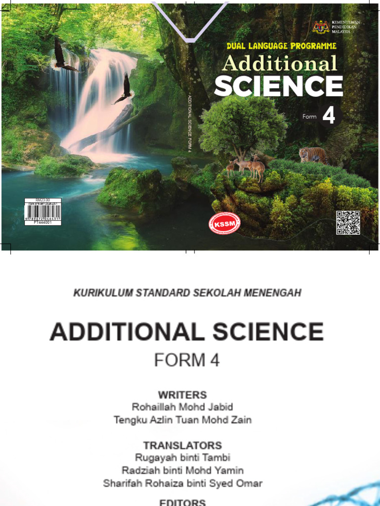 Buku Teks Digital KSSM Additional Science Form 4 Compress 1 25 | PDF | Evolution | Ecosystem